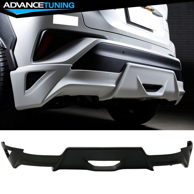 Fits 17-18 Toyota CHR C-HR Aerokit Lower Rear Bumper Lip Diffuser ...
