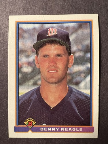 1991 Bowman Topps Denny Neagle Minnesota Twins Card #323 | eBay