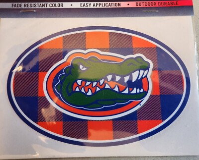 Florida Gators EURO Flannel 6" Gator Head Decal | eBay