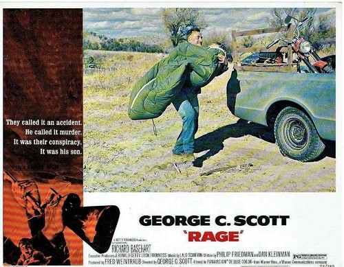 GEORGE C. SCOTT, Rage (1972) Lobby Card #3 {a}, Nicolas Beauvy | eBay