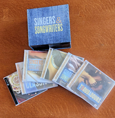 Singers & Songwriters [Time-Life Box Set] by Various Artists 6 CDs (11 ...