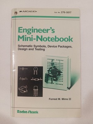 Radio Shack Engineer's Mini-Notebook Schematic Symbols Device Packages ...