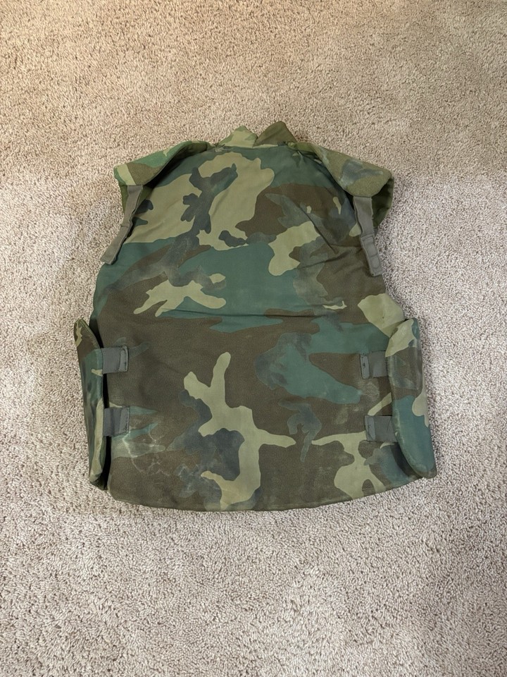 PASGT Body Armor Fragmentation Vest Woodland Camo X-Large | eBay