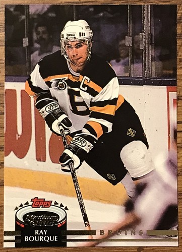 1992-93 Topps Stadium Club - Ray Bourque #267 for sale online | eBay
