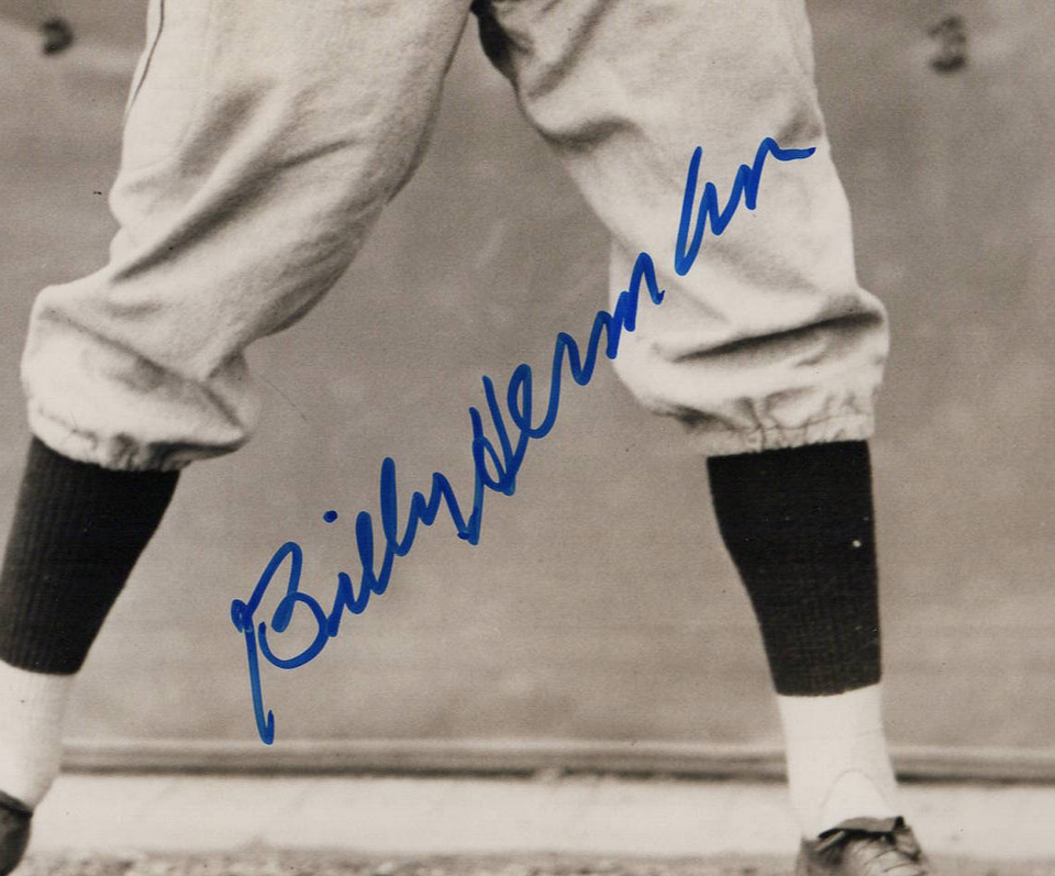 Billy Herman signed autographed 8x10 photo! RARE! AMCo COA 4250 | eBay