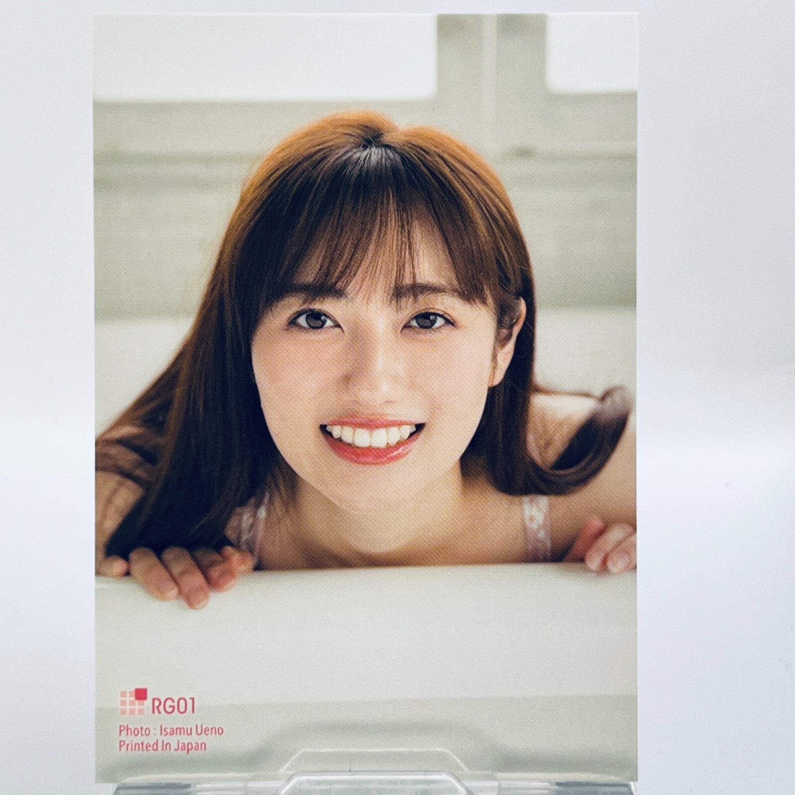 Kazusa Okuyama 01 2nd Trading Idle Card Hit's Photo TCG 2021 Japanese Gravure | eBay