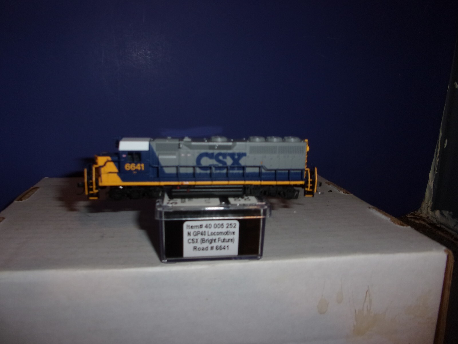 N SCALE ATLAS/40-005-252 CSX/6641 EMD GP40 | eBay