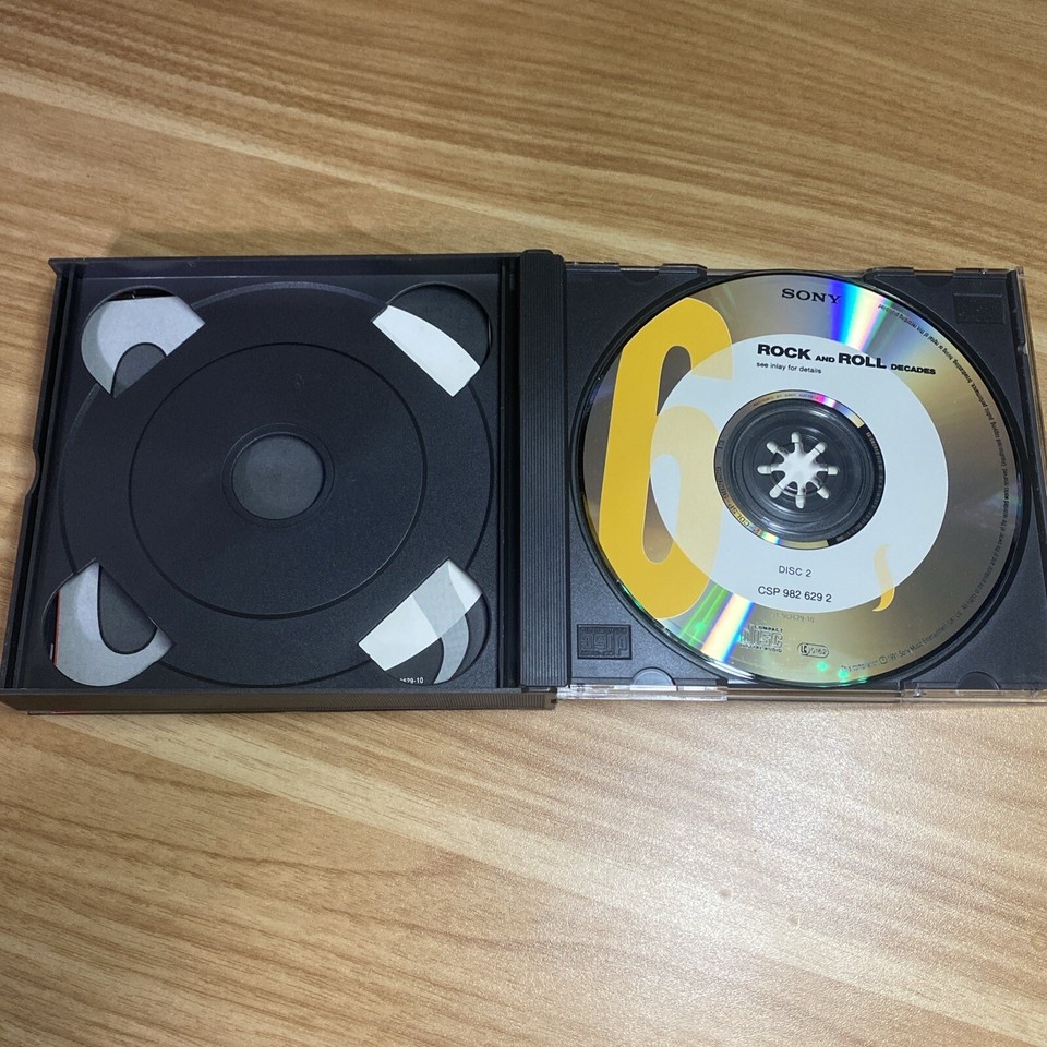 The Rock And Roll Decades The Sixties 60's (2 CDs) 1991 Sony UK Import ...