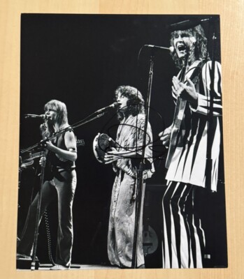 JON ANDERSON SIGNED 8x10 PHOTO AUTOGRAPHED YES BAND ORIGINAL LEAD ...
