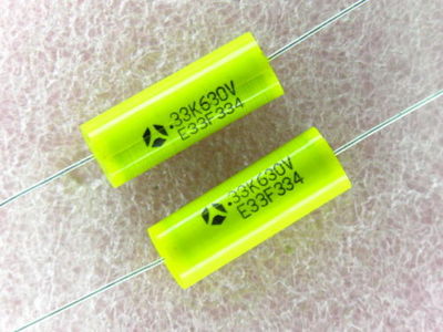 MT334K6B .33 Mfd 630V Axial Mylar Capacitor (Lot of 100 Pieces) | eBay