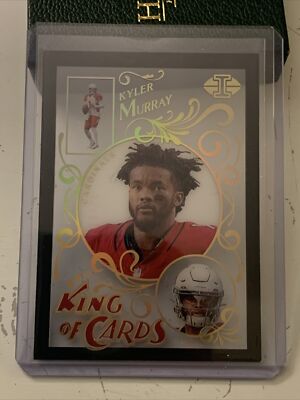 2021 Panini Illusions NFL Kyler Murray King Of Cards Black Parallel /50 ...