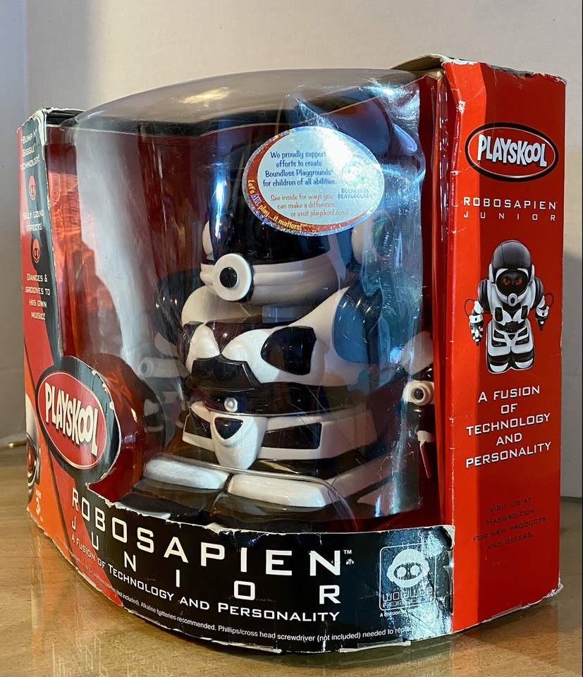 2005 Robosapien Junior Jr Playskool Wowee Factory Sealed Vintage Robot ...