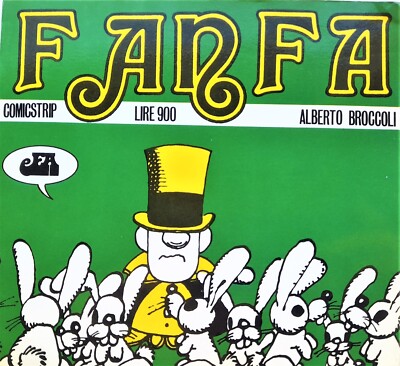 Fanfa Di Alberto Brocoli Comic Strip-Edizione Euro Américain 1975 Lot 2 ...