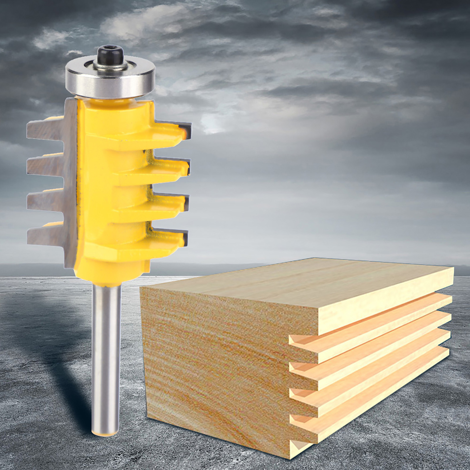 1/4 Shank Router Bit Finger Joint Tenon Woodworking Milling Cutter | eBay