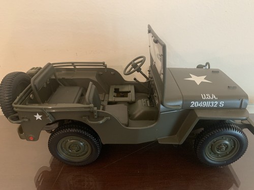 Vintage Gate USA Military Willys Jeep 1:18 Diecast 82AB 307 E, No ...