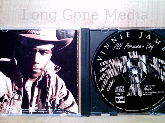 All American Boy by Vinnie James (CD, Remainder, 1991, Cypress Records ...