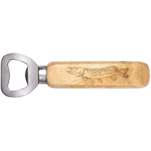 'Pike Fish' Wooden Bottle Opener (BO00059837) | eBay UK