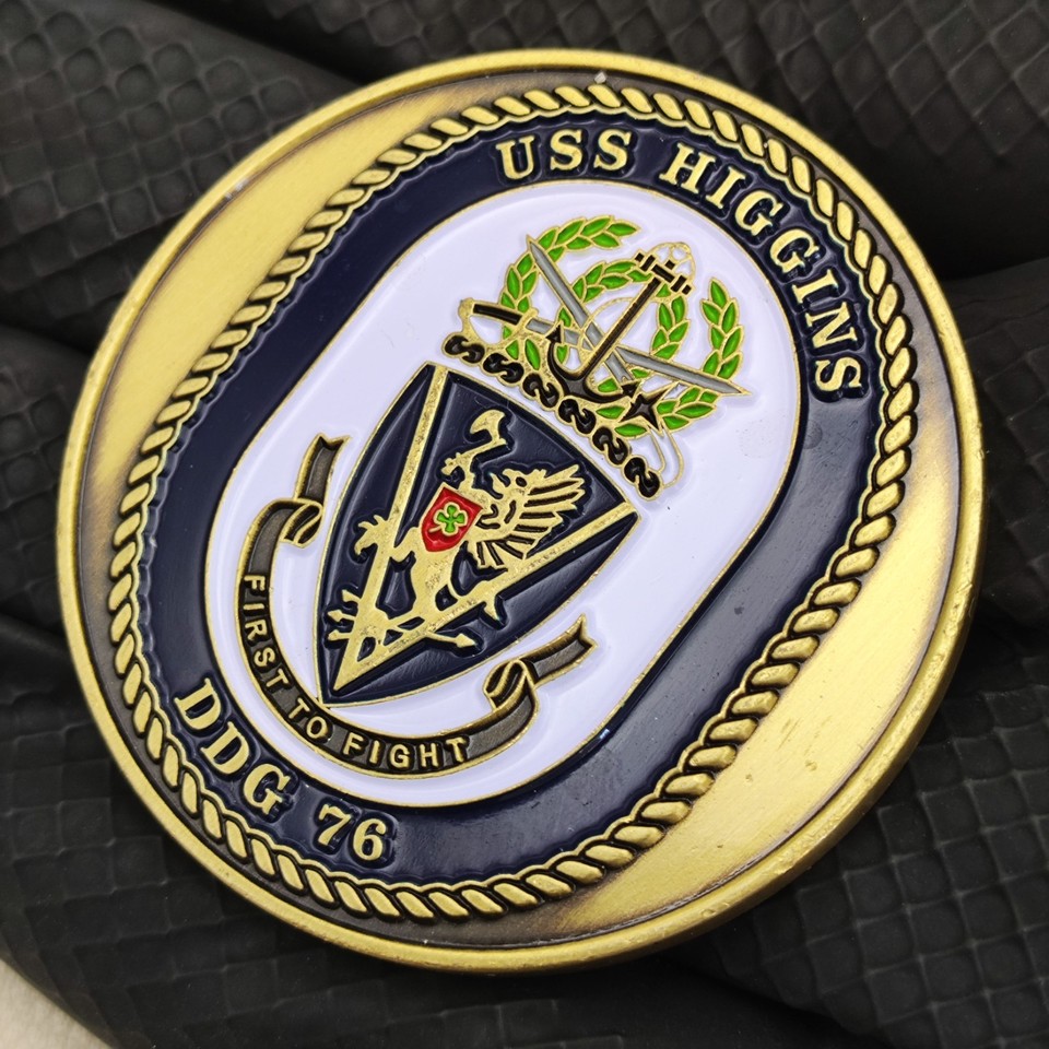 USS Higgins Ddg 76 Challenge | eBay