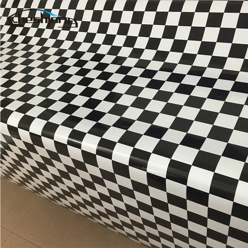 Black White Chess Board Background Camouflage Vinyl Cheker Decal For ...