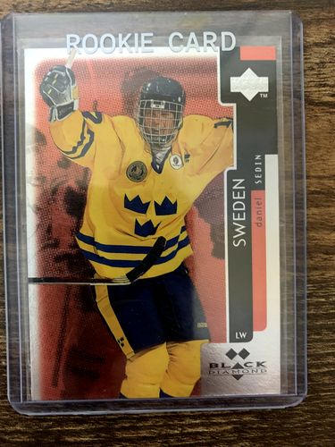 Daniel Sedin Double Black Diamond Rookie Red | eBay