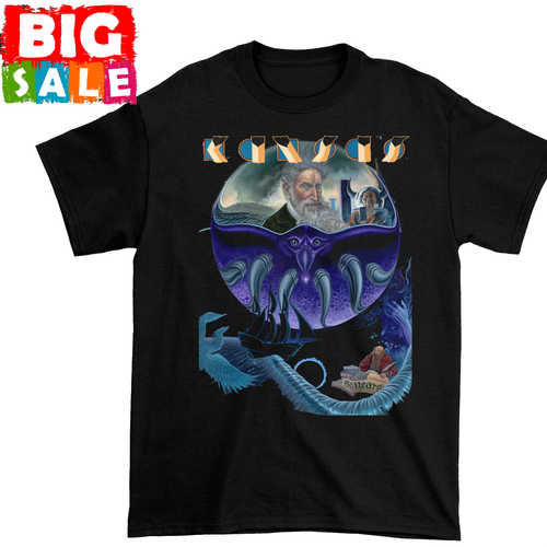 50th Anniversary Kansas Band Shirt Black S-234XL Unisex Gift fans D669 ...