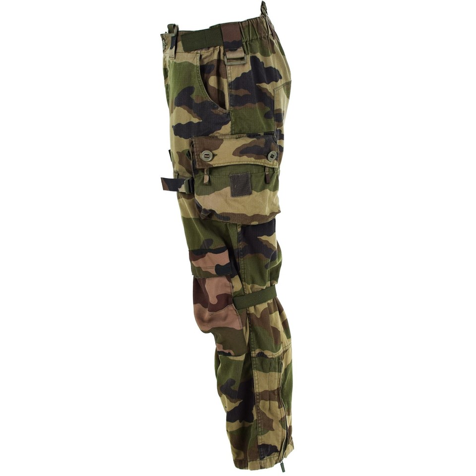 Genuine french army combat pants military CCE camouflage trousers ...