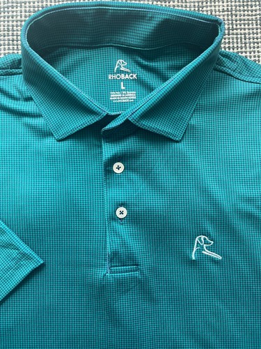 Rhoback Men' The Labrador Short Sleeve Performance Polo sz L | eBay