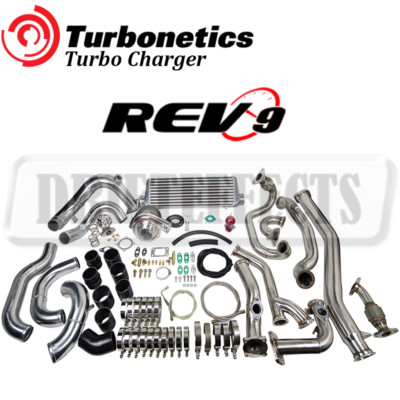 TURBONETICS BOLT ON T3 60-1 TURBO CHARGER KIT FITS 03-06 350Z Z33/G35 ...