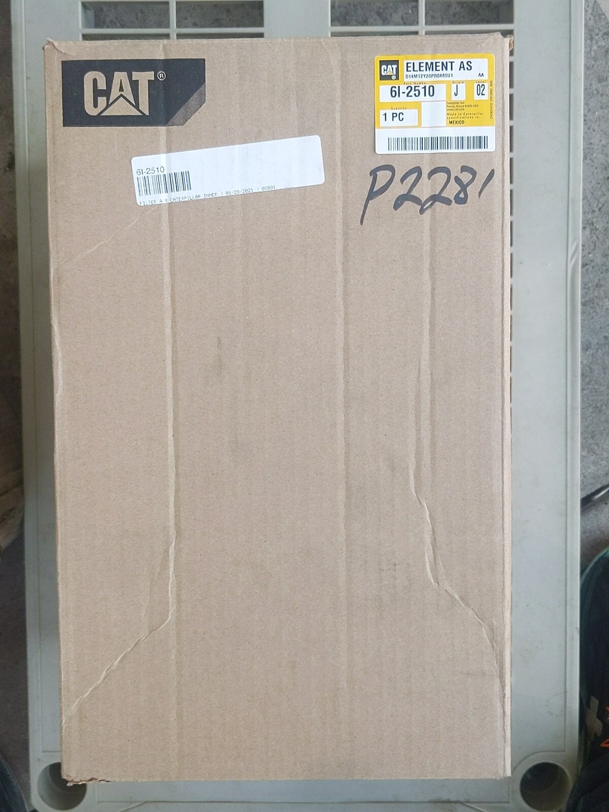 CAT 6I-2510 Engine Air Filter Element | eBay