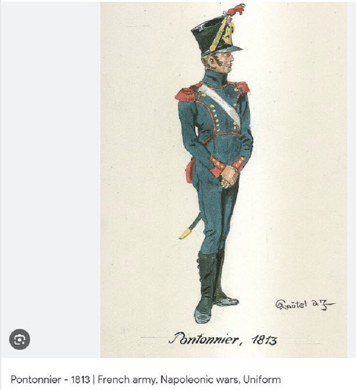 Old Movie prop costume Napoleonic War Green Uniform Waterloo coat pants ...