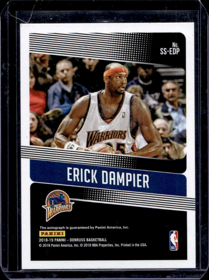 2018-19 Donruss Erick Dampier Significant Auto #SS-EDP | eBay