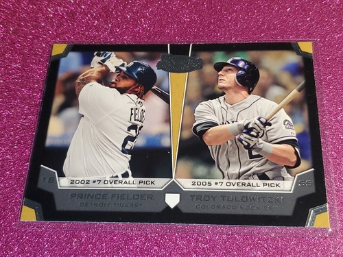 2012 Bowman Draft Dual Top 10 Picks #TP-FT Prince Fielder/Troy ...