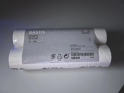 IKEA BÄSTIS Lint 4 Refills Sticky Remover Dog Pet Hair Clothes Sofa ...