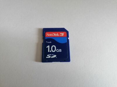 SANDISK 1GB SD CARD | eBay