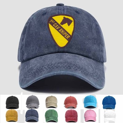 Custom Embroidered Hat 1st Air Cavalry Division 1ST CAV SNIPER ...