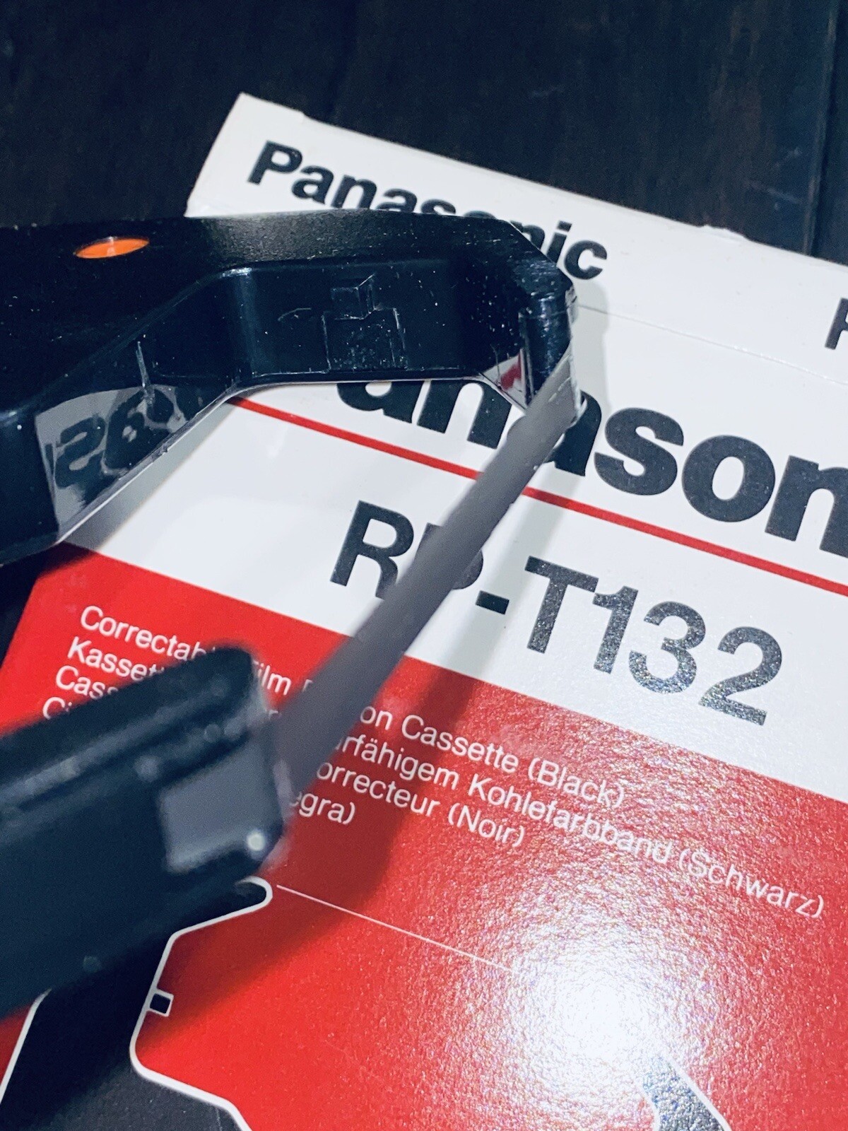 Panasonic Correctable Film Typewriter Ribbon Cassette RP-T132 Japan RK ...