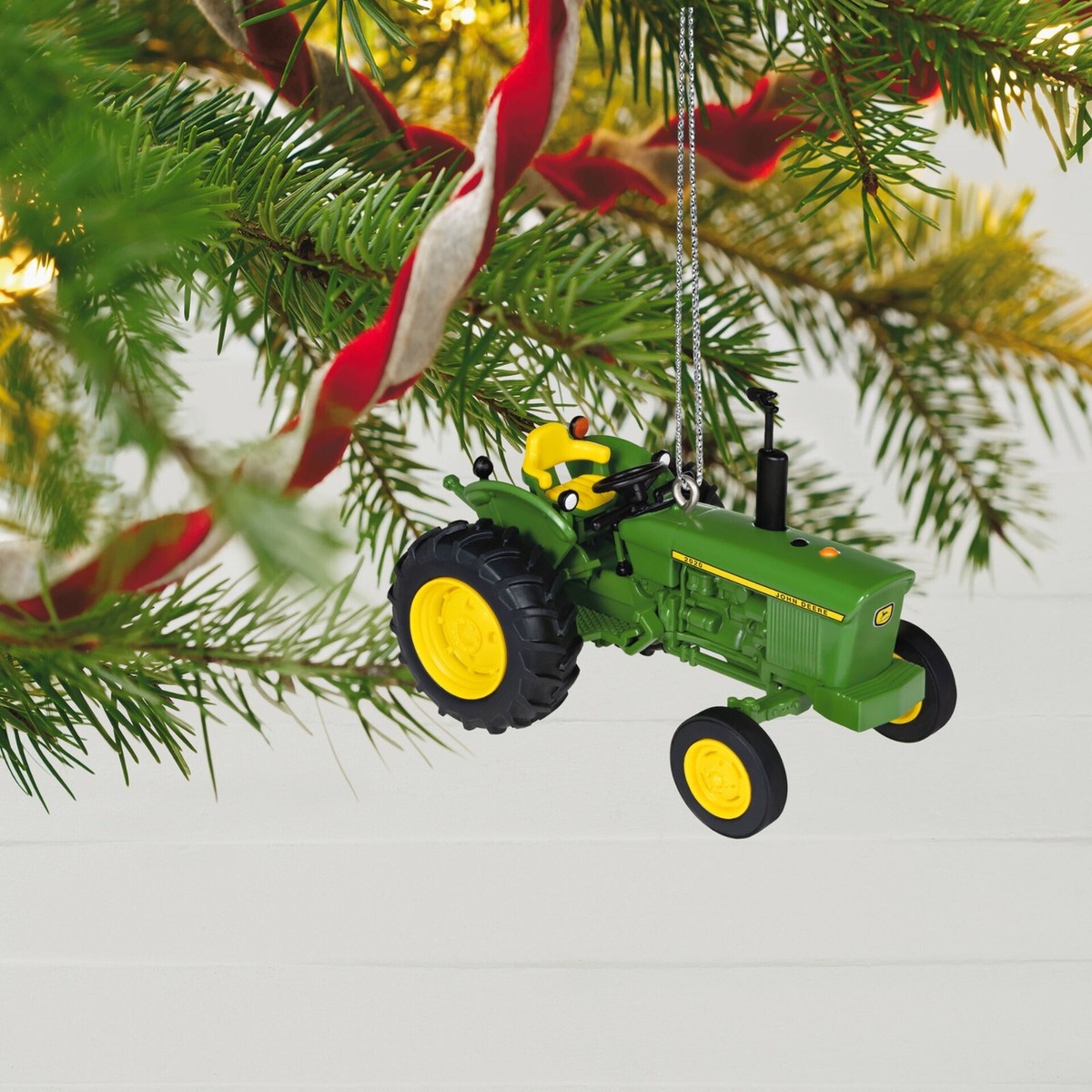 John Deere Tractor Christmas Ornaments John Deere Tractor Glass