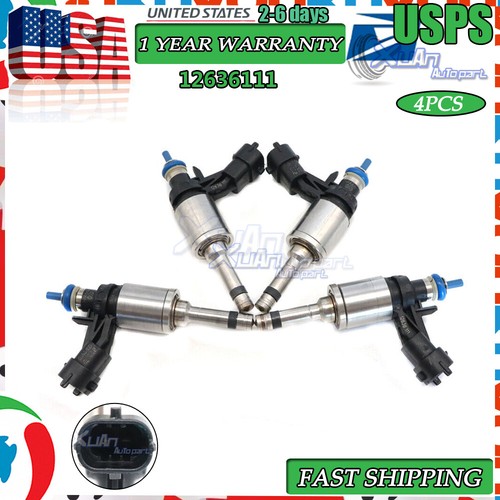 4x Fuel Injectors 12636111 For Chevrolet HHR Saturn SKY Buick Regal ...