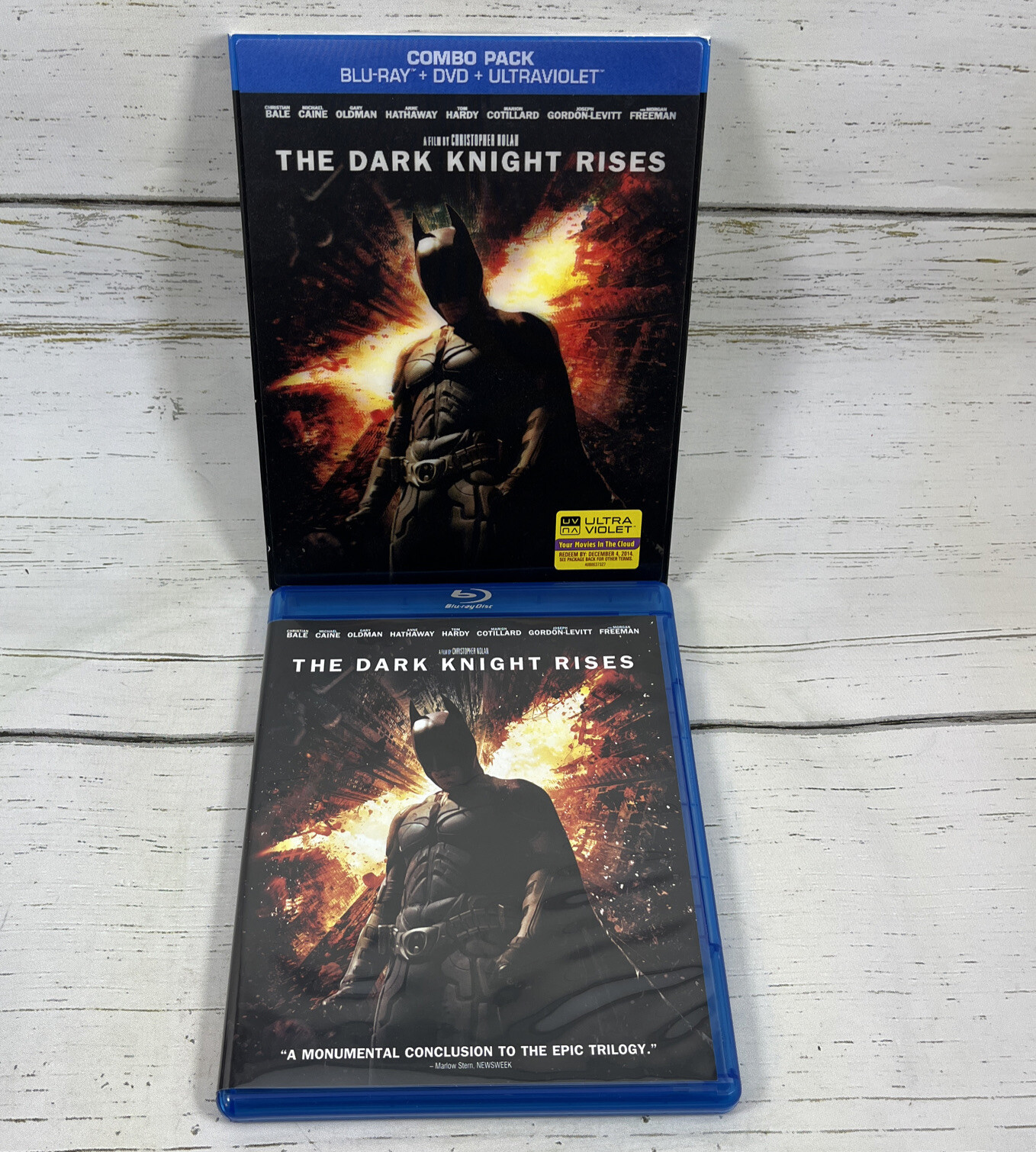 The Dark Knight Rises Blu Ray Cover