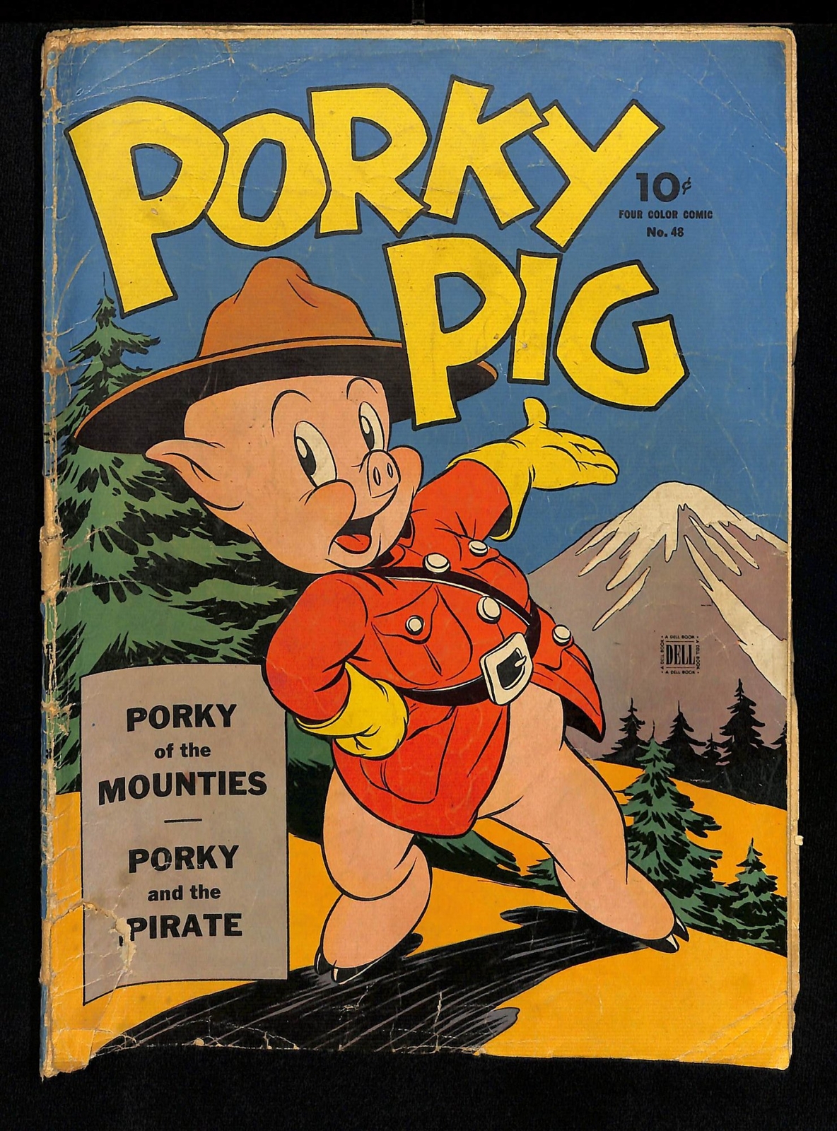 Four Color #48 GD- 1.8 Porky Pig Appearance! Dell/Gold key 1944 | eBay