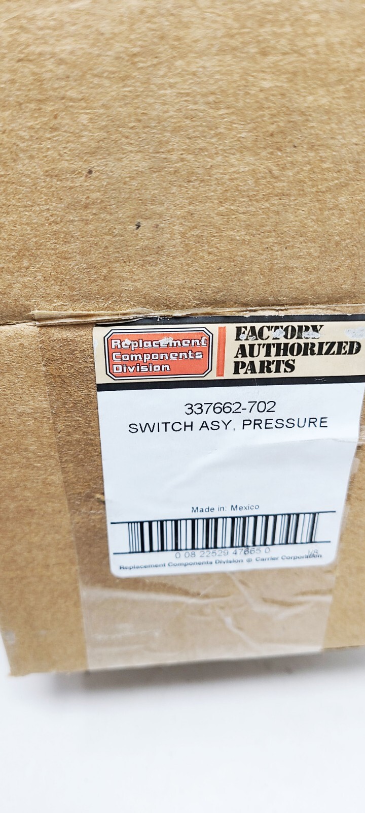 OEM HK06NB023 CARRIER BRYANT HONEYWELL FURNACE AIR 2 STAGE PRESSURE ...