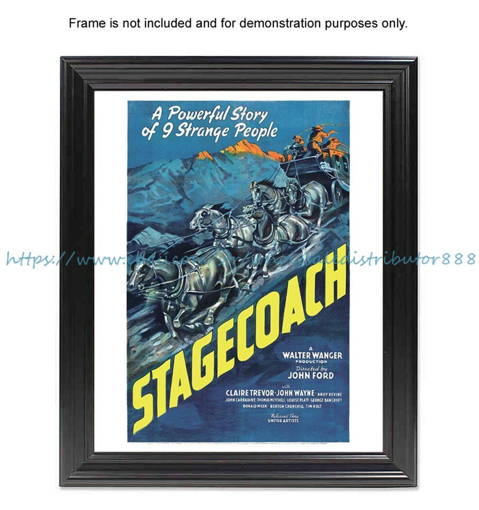 Stagecoach 1939 Poster