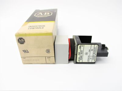 ALLEN BRADLEY 800MS-X024 SER. D (BK/YL) NSMP | eBay