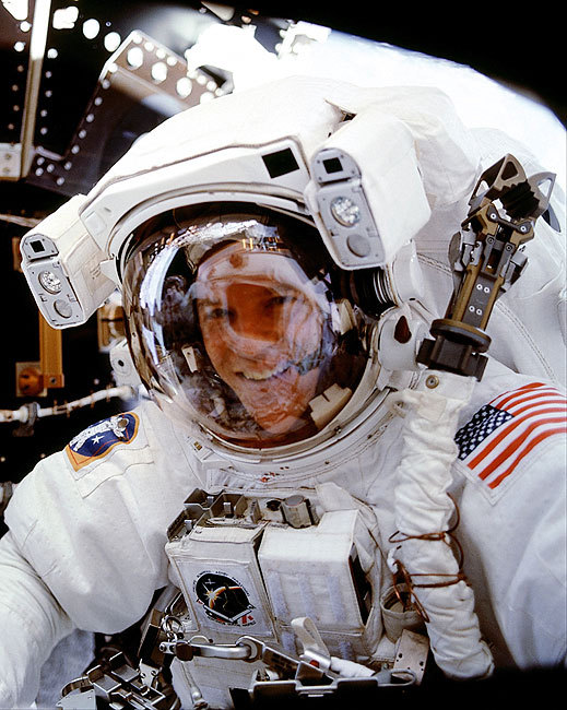 NASA STS-100 SCOTT PARAZYNSKI SPACE WALK 8x10 GLOSSY PHOTO PRINT | eBay