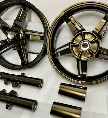 Harley 2024 FLTRK Road Glide rims CUSTOM Gloss Bronze Touring Wheels ...