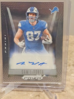 2024 Panini Prizm DECA Sam LaPorta Auto No. S-SLA Detroit Lions | eBay