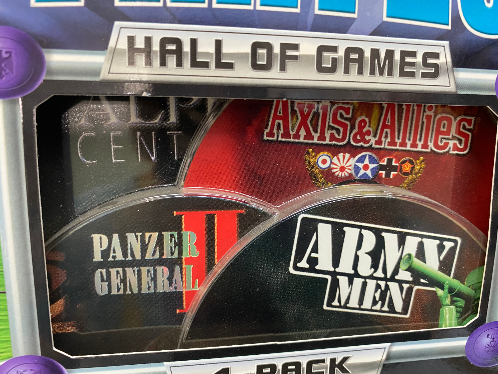 Strategy Hall of Game PC ARMY MEN, AXIS & ALLIES, ALPHA CENTAURI, PANZER GENERAL | eBay