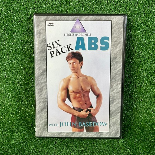 SIX PACK ABS DVD Excercise John Basedow & Fitness Exercise Sealed New ...