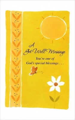Religious GET WELL SOON Card, God's Special Blessings — Dynamic ...