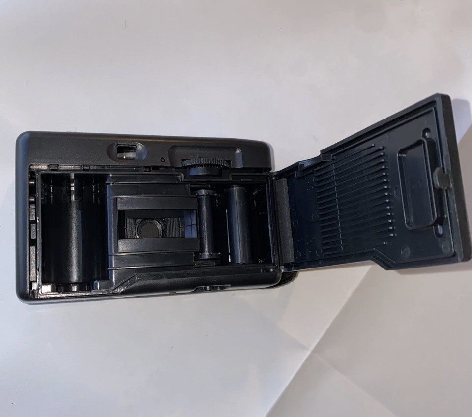 Vtg Panoramic Film Camera 35mm Black Strap Works Lightweight MCM 4.5x3 ...
